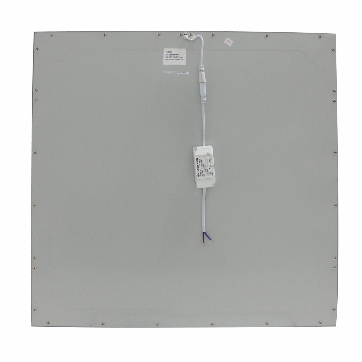 RACER โคม LED พาแนล อัลตร้าสลิม 40W 6500K ขนาด 60x60cm แสงเด |GlobalHouse