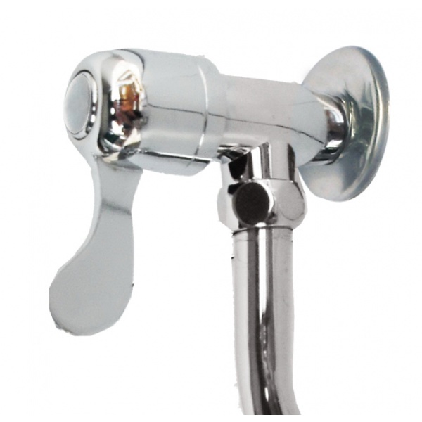 Vegarr ฟลัชวาล์วโถปัสสาวะแบบก้านปัด ท่อโค้ง รุ่น VF43 |GlobalHouse