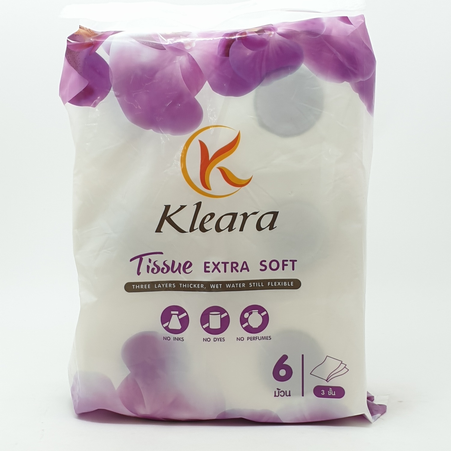 KLEARA กระดาษชำระ ม้วนเล็ก 3 ชั้น หนา 100 แกรม ยาว 20 เมตร ( |GlobalHouse