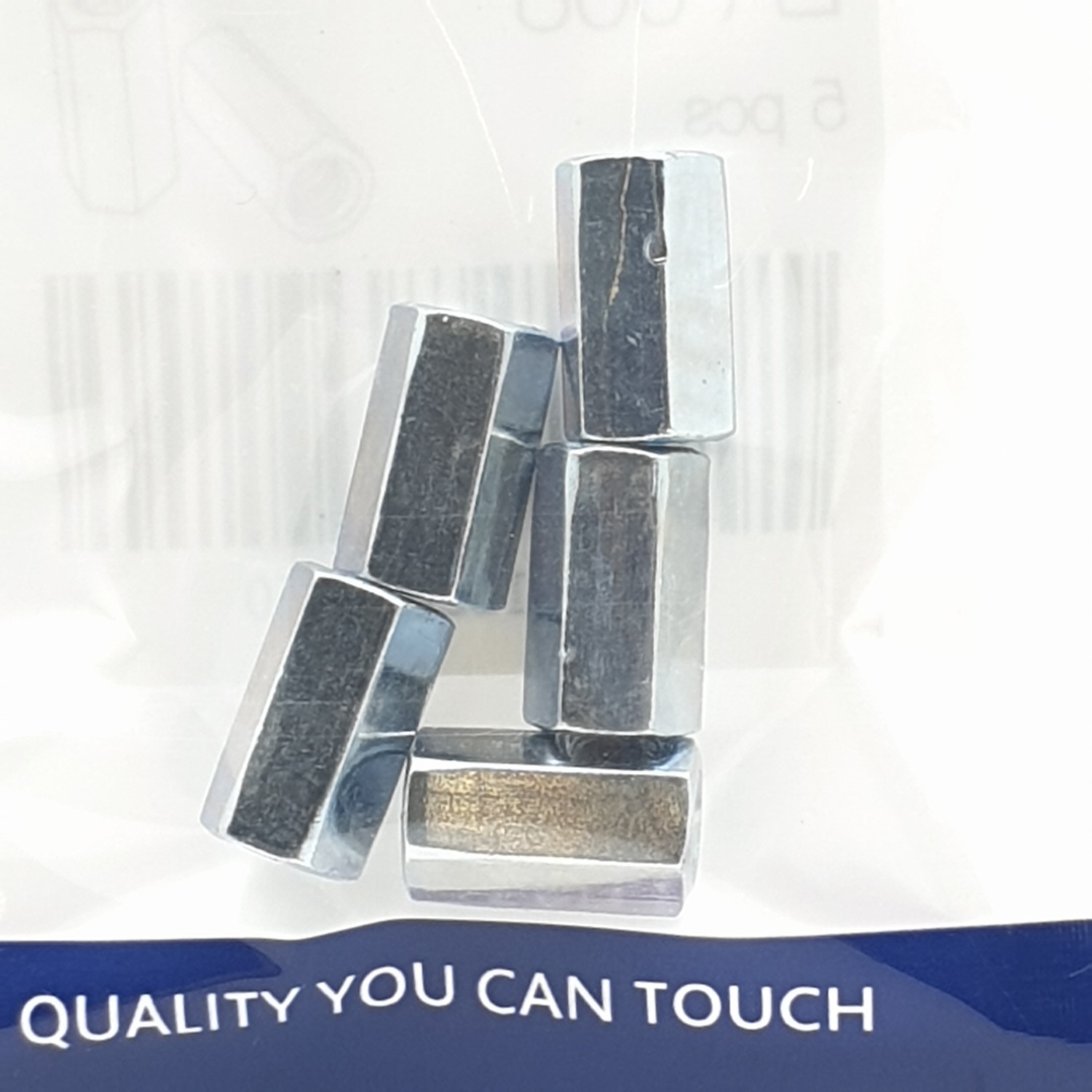 ข้อต่อสตัดเกลียว M6 รุ่น EA-008 (5ชิ้น/แพ็ค) FIX-XY |GlobalHouse