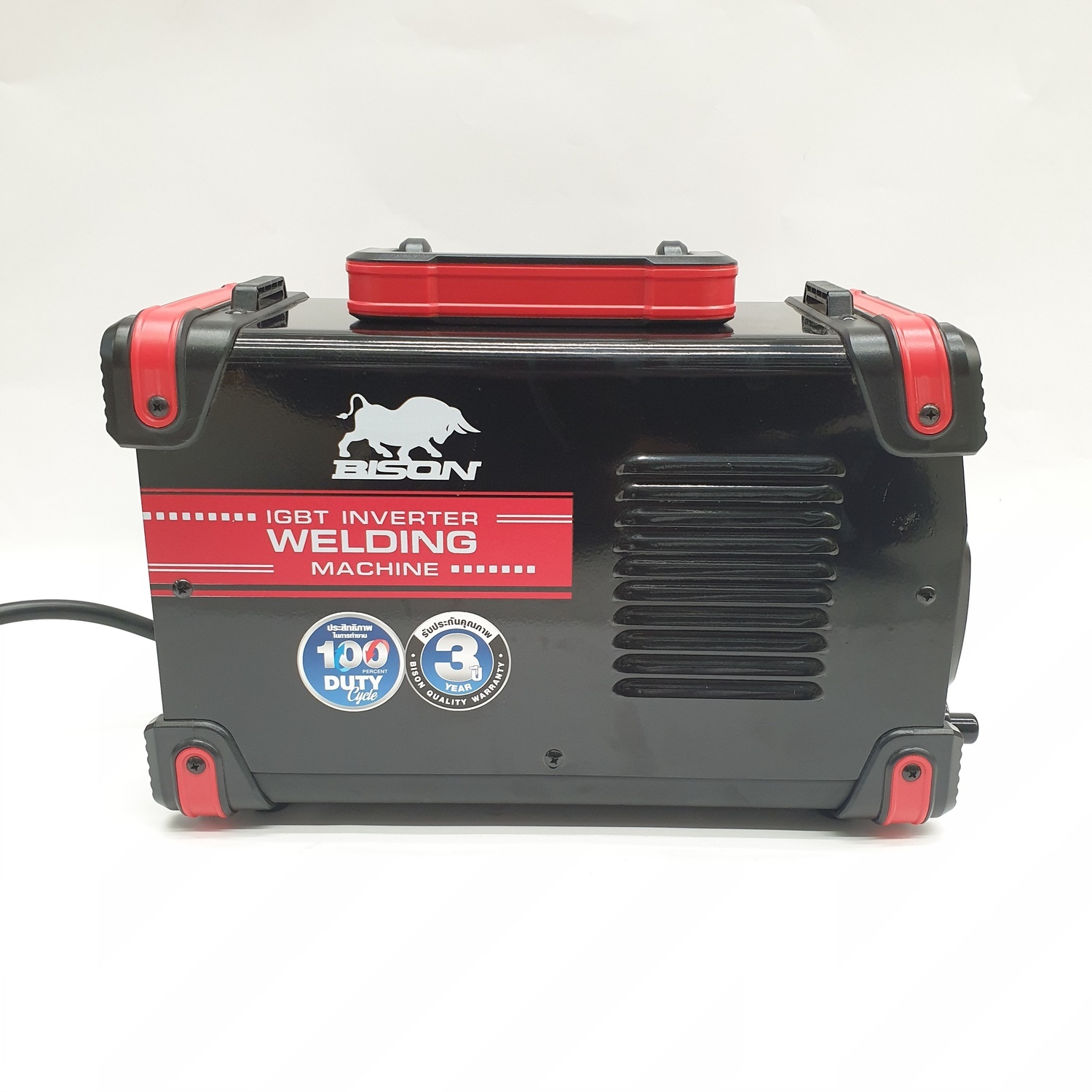 BISON ตู้เชื่อม IGBT รุ่น MMA-200I ดำแดง |GlobalHouse