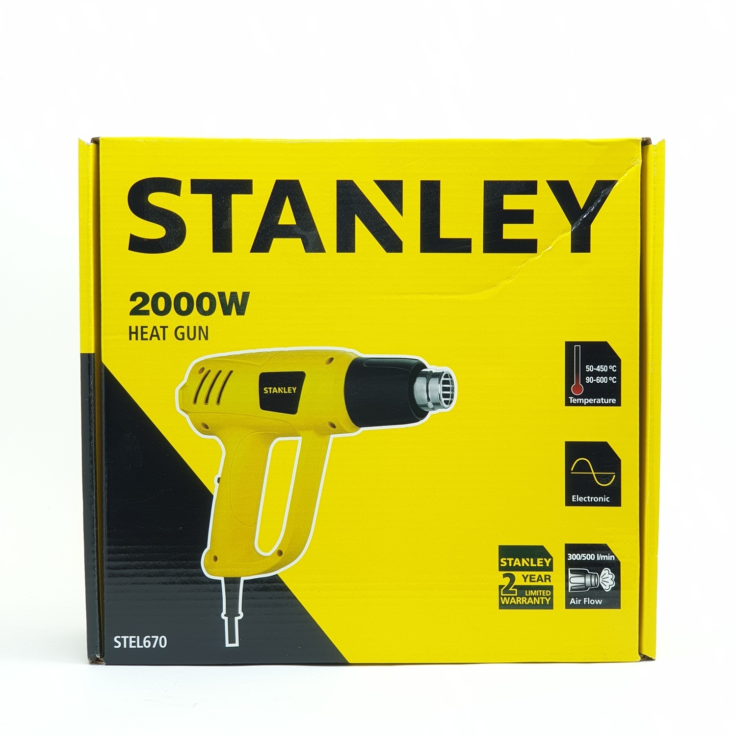 STANLEY ปืนเป่าลมร้อน 2000W รุ่น STEL670-B1 |GlobalHouse