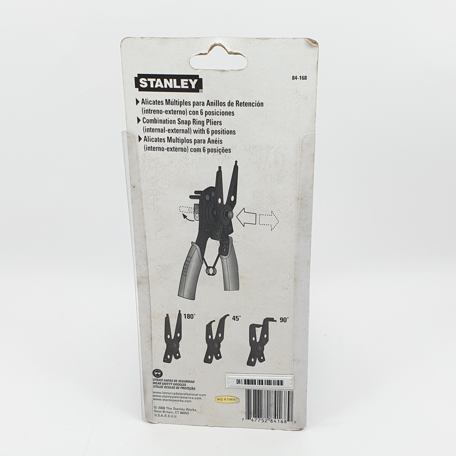 STANLEY คีมถ่างแหวน 4 หัว รุ่น 84-168 |GlobalHouse
