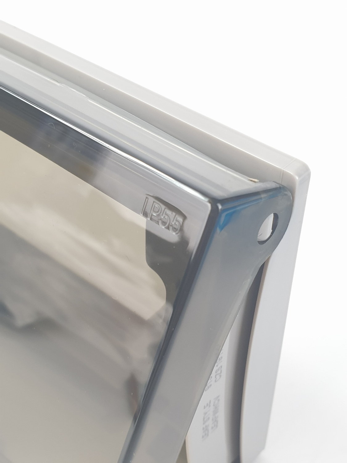 PHILIPS หน้ากากกันน้ำ รุ่น LeafStyle WeatherProof Cover สีเท |GlobalHouse