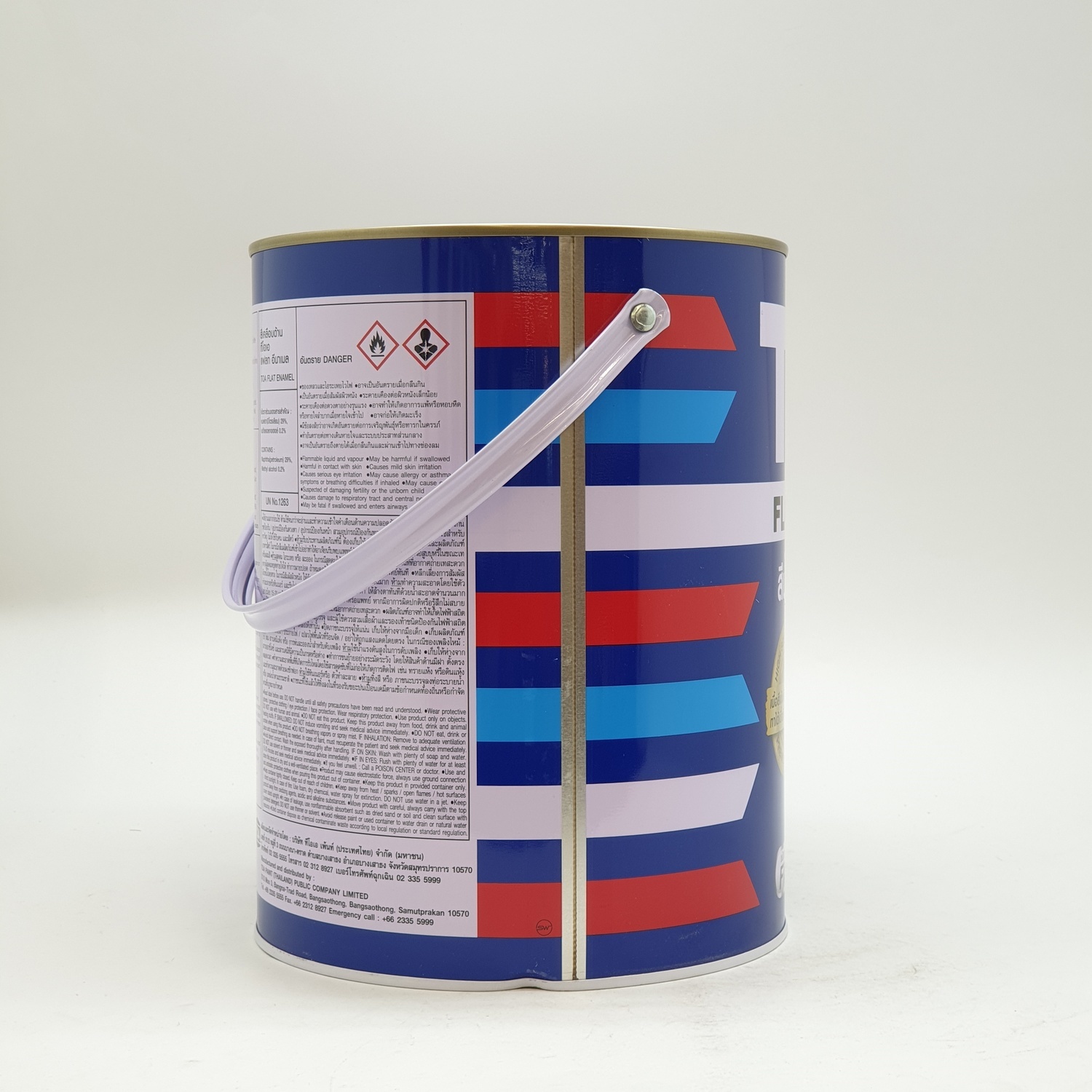 ทีโอเอ กลิปตั้น สีเคลือบด้าน #F888 1 กล สีบอร์ดแบล็ค |GlobalHouse