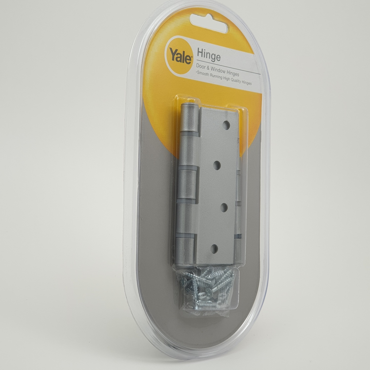 YALE บานพับเหล็ก แกนเล็กหัวตัดมีหมุดแหวนไนล่อน HI-N43SSX (แพ |GlobalHouse