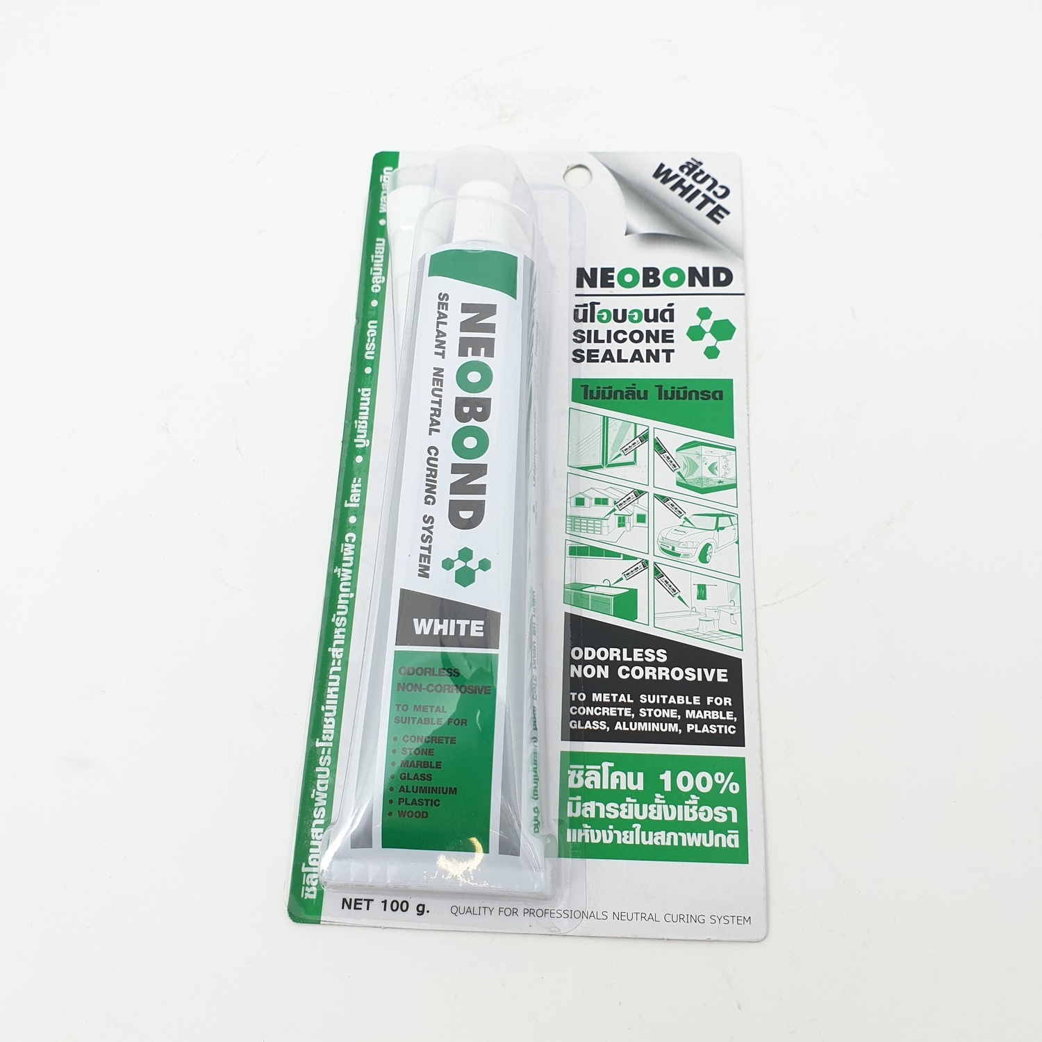 NEOBOND ซิลิโคน Neo Bond 100 ml. สีขาว |GlobalHouse