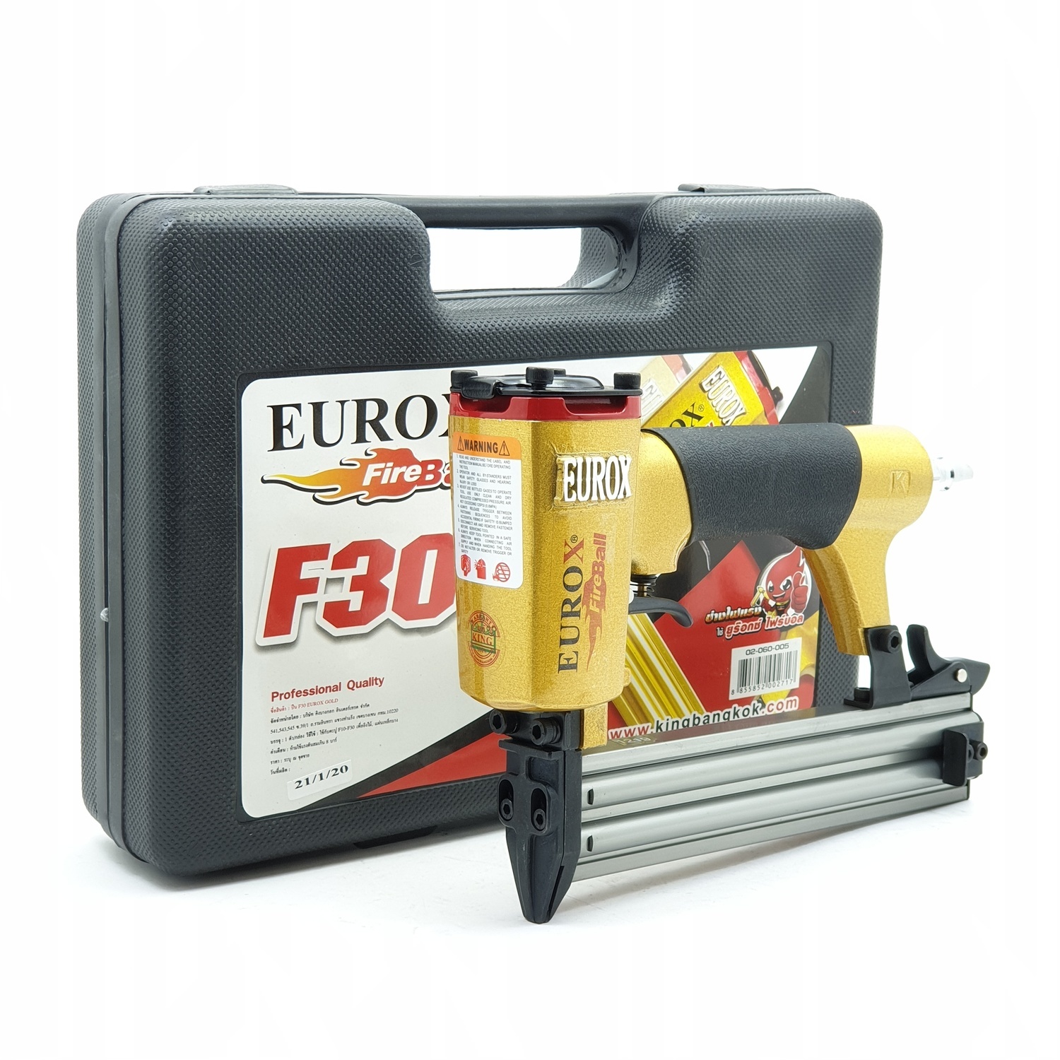 EUROX GOLD ปืนลมยิงตะปู รุ่น F30 |GlobalHouse