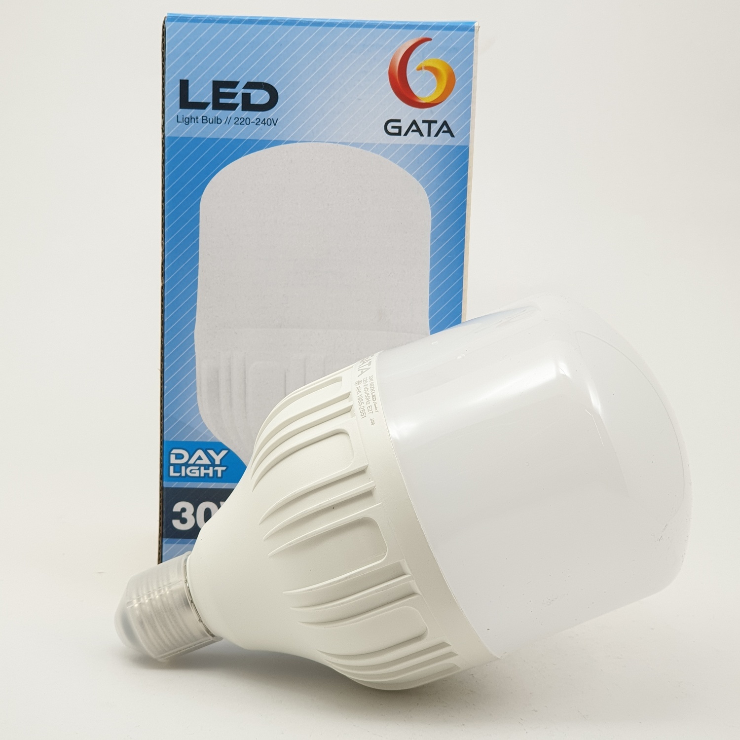 GATA หลอดไฟ LED E27 30w ฝาขุ่น แสงเดย์ไลท์ |GlobalHouse