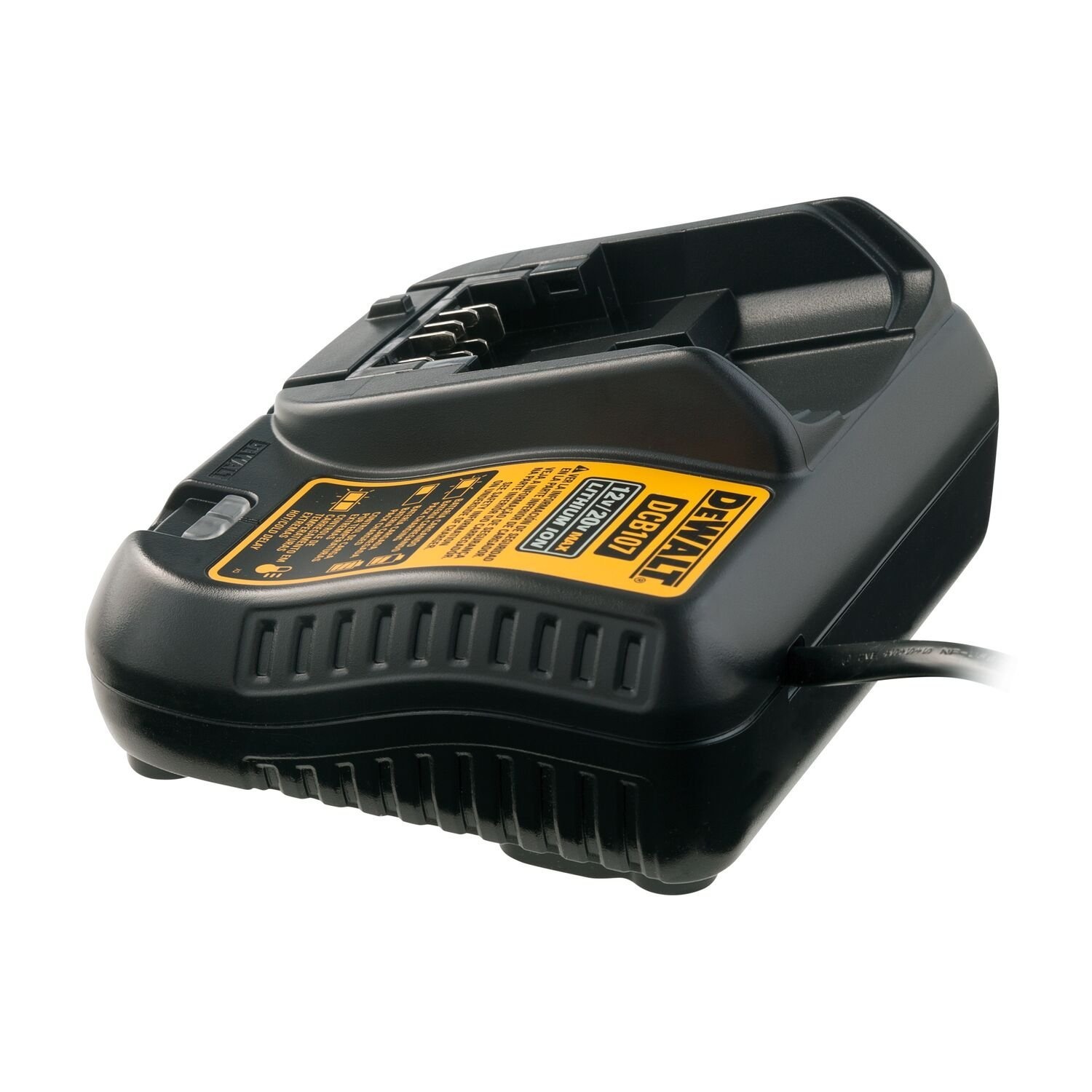 DEWALT แท่นชาร์จแบตเตอร์รี่ 10.8-18V. DCB107-B1 |GlobalHouse