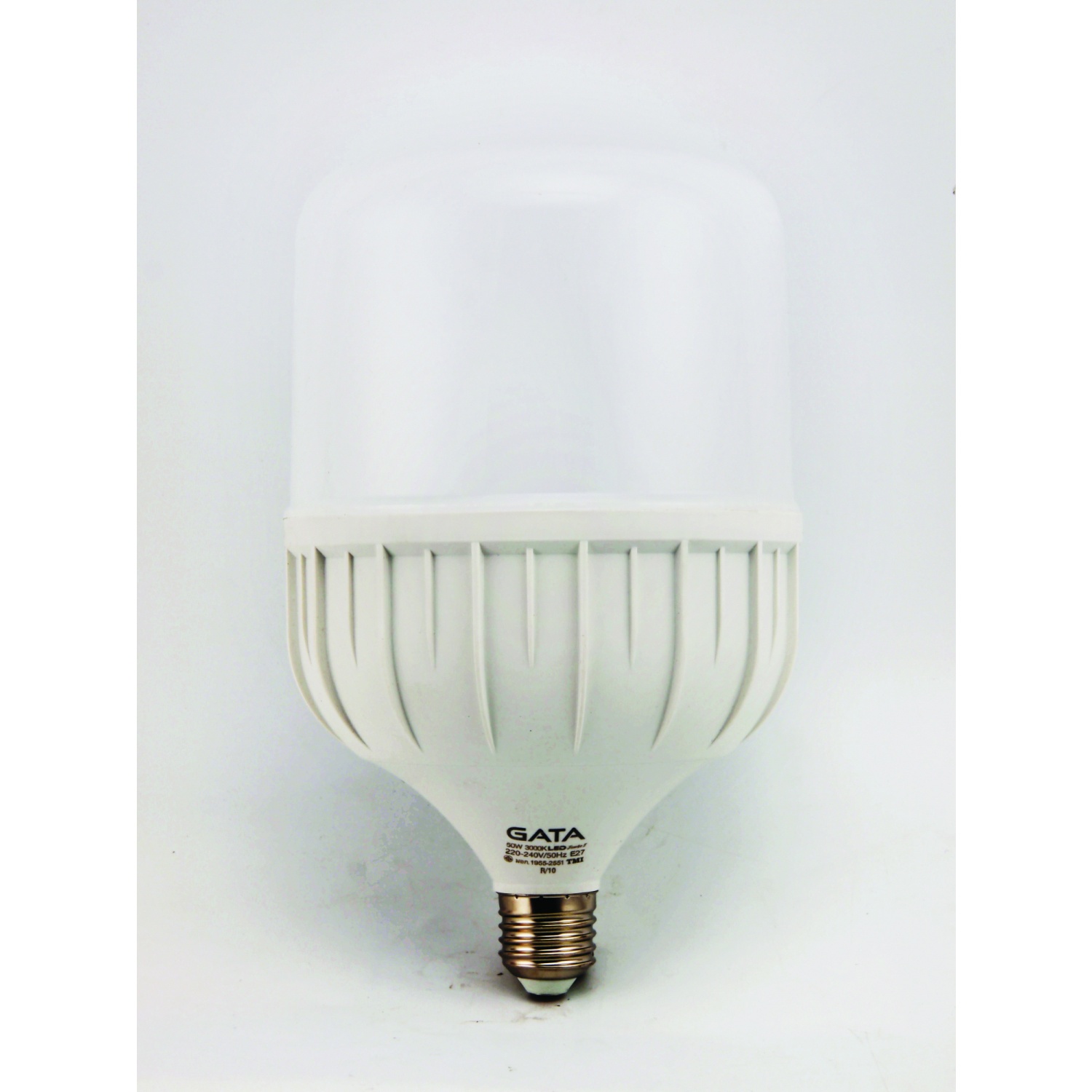 GATA หลอดไฟ Bulb LED E27 50W ฝาขุ่น แสงวอร์มไวท์ |GlobalHouse