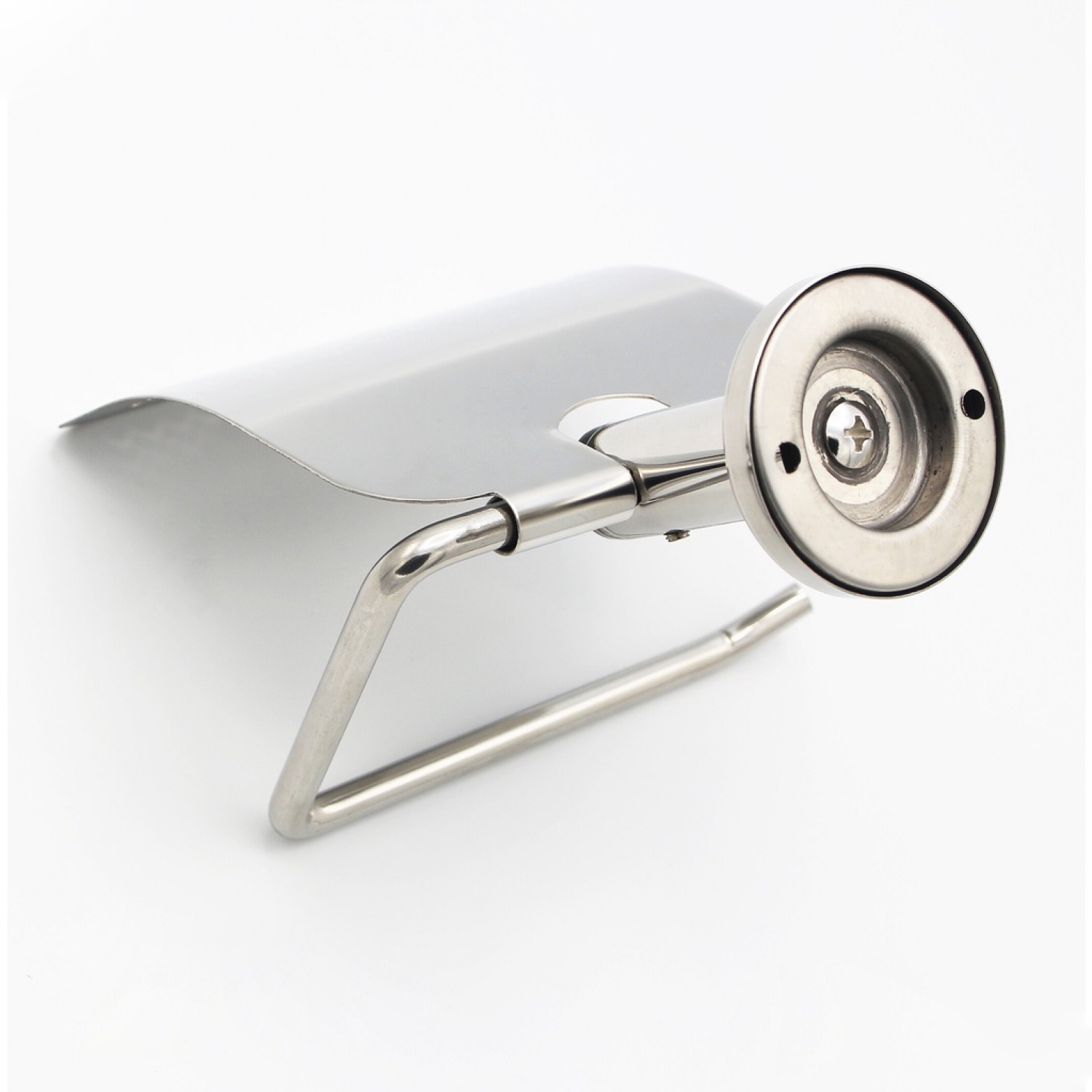 Donmark ที่ใส่กระดาษชำระสแตนเลส แบบมีฝาปิด รุ่น K-03B สีโค |GlobalHouse