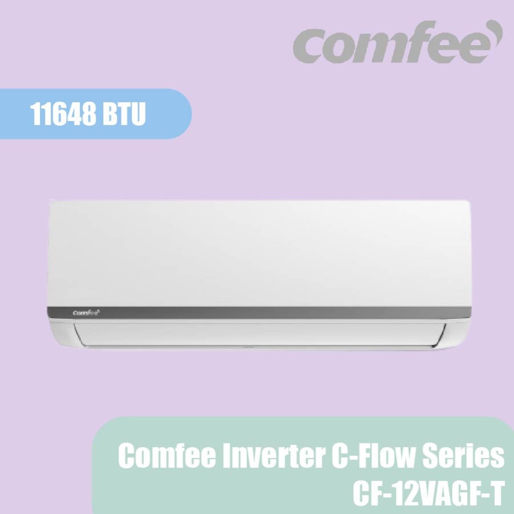 Comfee เครื่องปรับอากาศ Inverter ขนาด 12,282 BTU CF-12VAGF-T |GlobalHouse