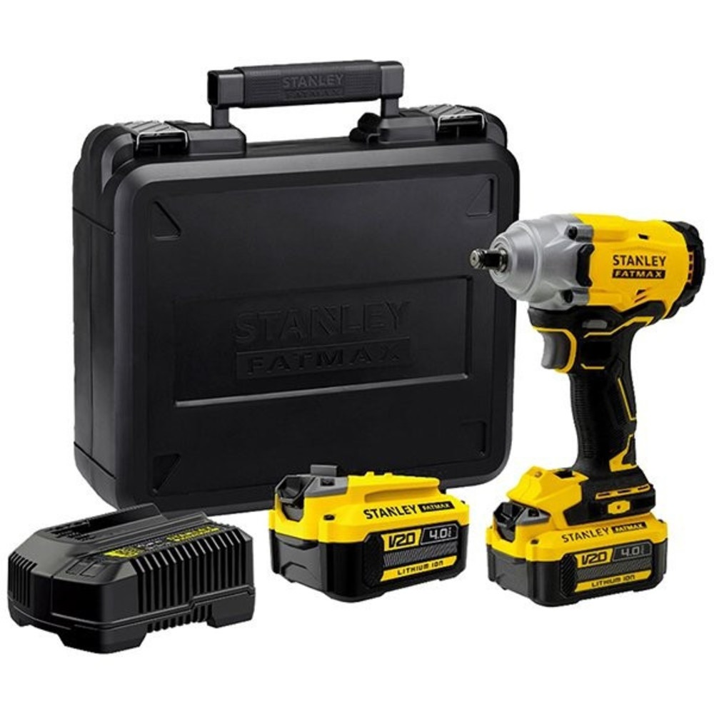 STANLEY บล็อกกระแทกไร้สายไร้แปรงถ่าน 20V 370Nm รุ่น SBW920M2 |GlobalHouse