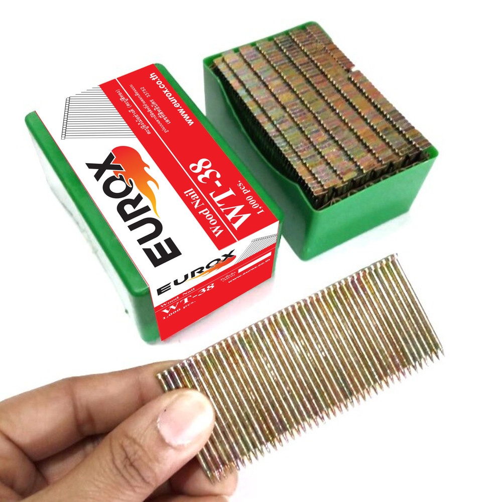 EUROX ตะปูมีหัวใช้ยิงไม้ WT-38 |GlobalHouse