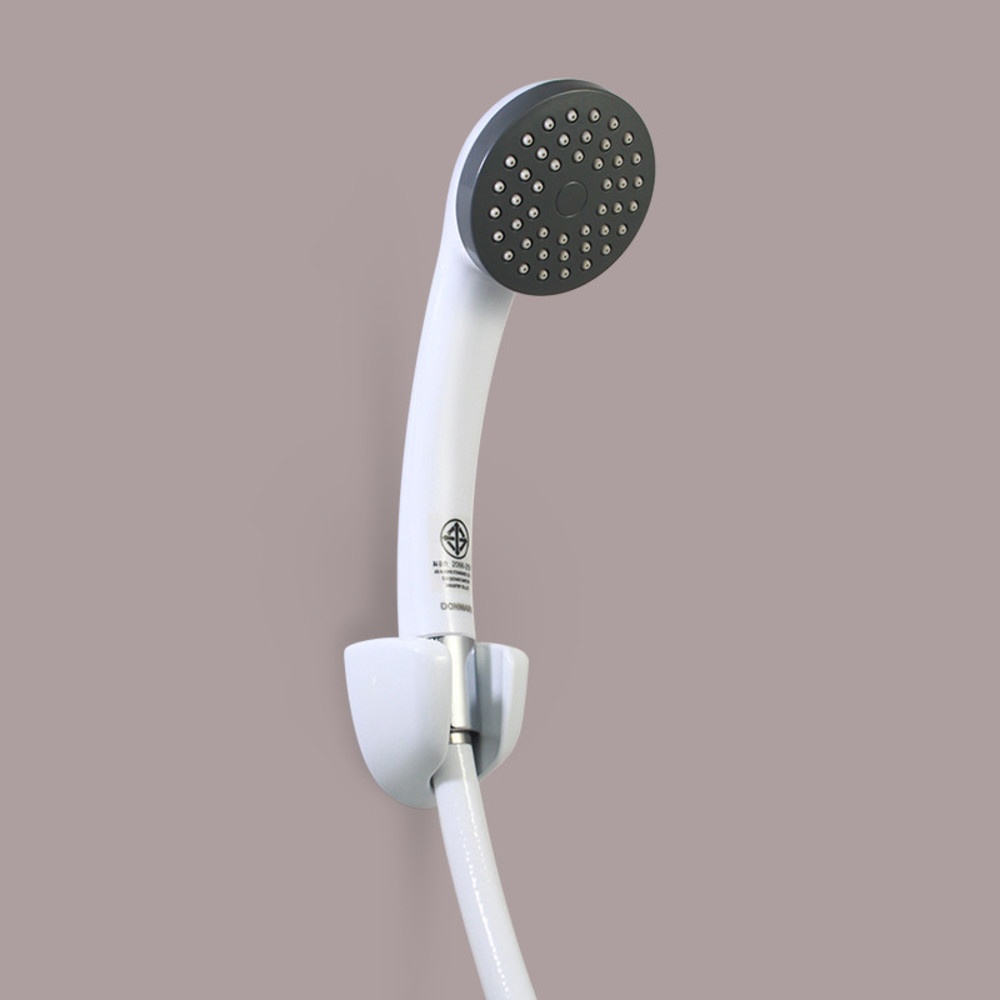 DONMARK ชุดฝักบัวสีขาวพร้อมวาล์วด้ามปัดโครเมี่ยม รุ่น CD-23 |GlobalHouse