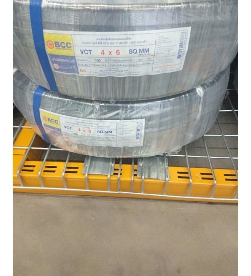 BCC สายไฟ IEC53 VCT 4x6 SQ.MM. 100ม. สีดำ |GlobalHouse