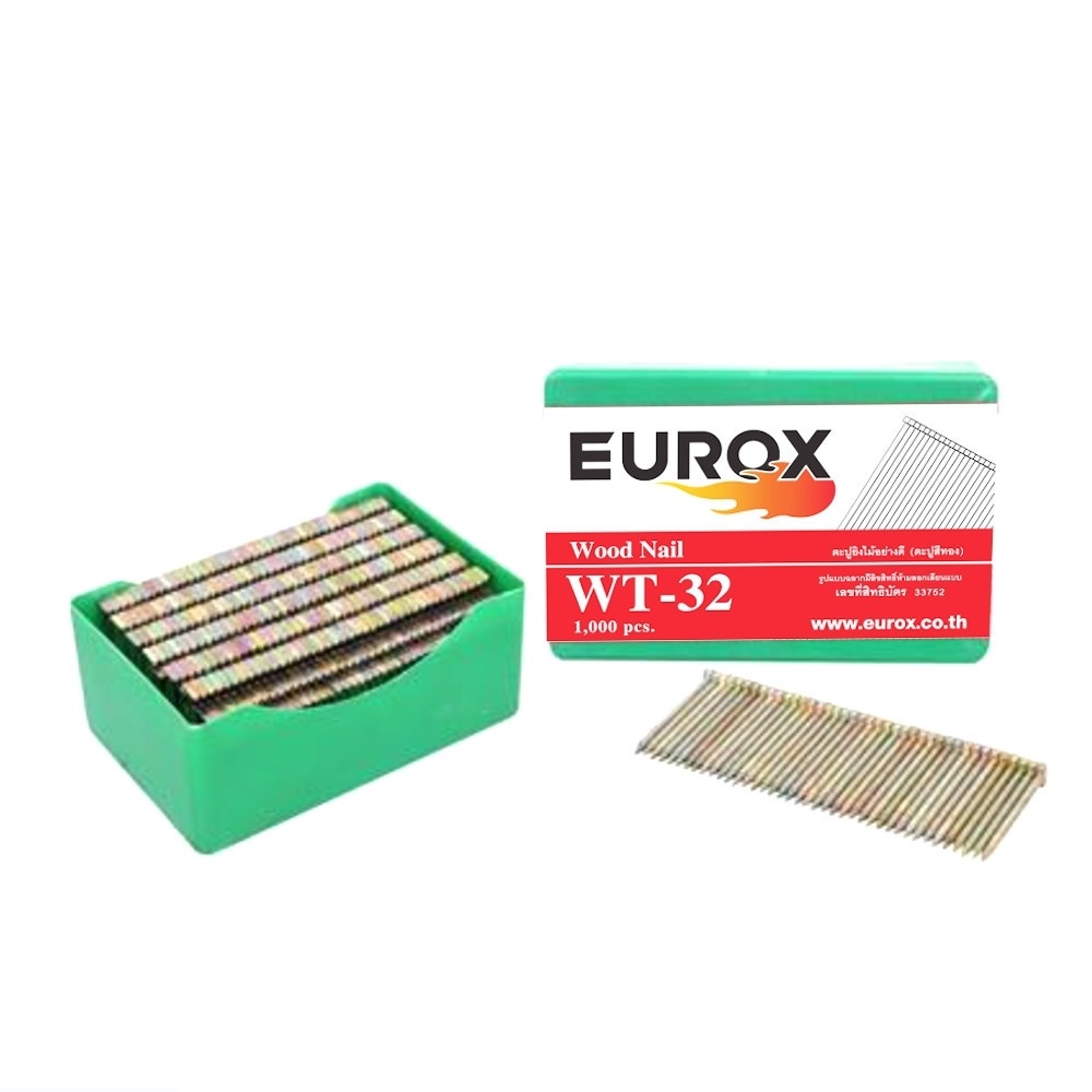 EUROX ตะปูมีหัวใช้ยิงไม้ WT-32 |GlobalHouse