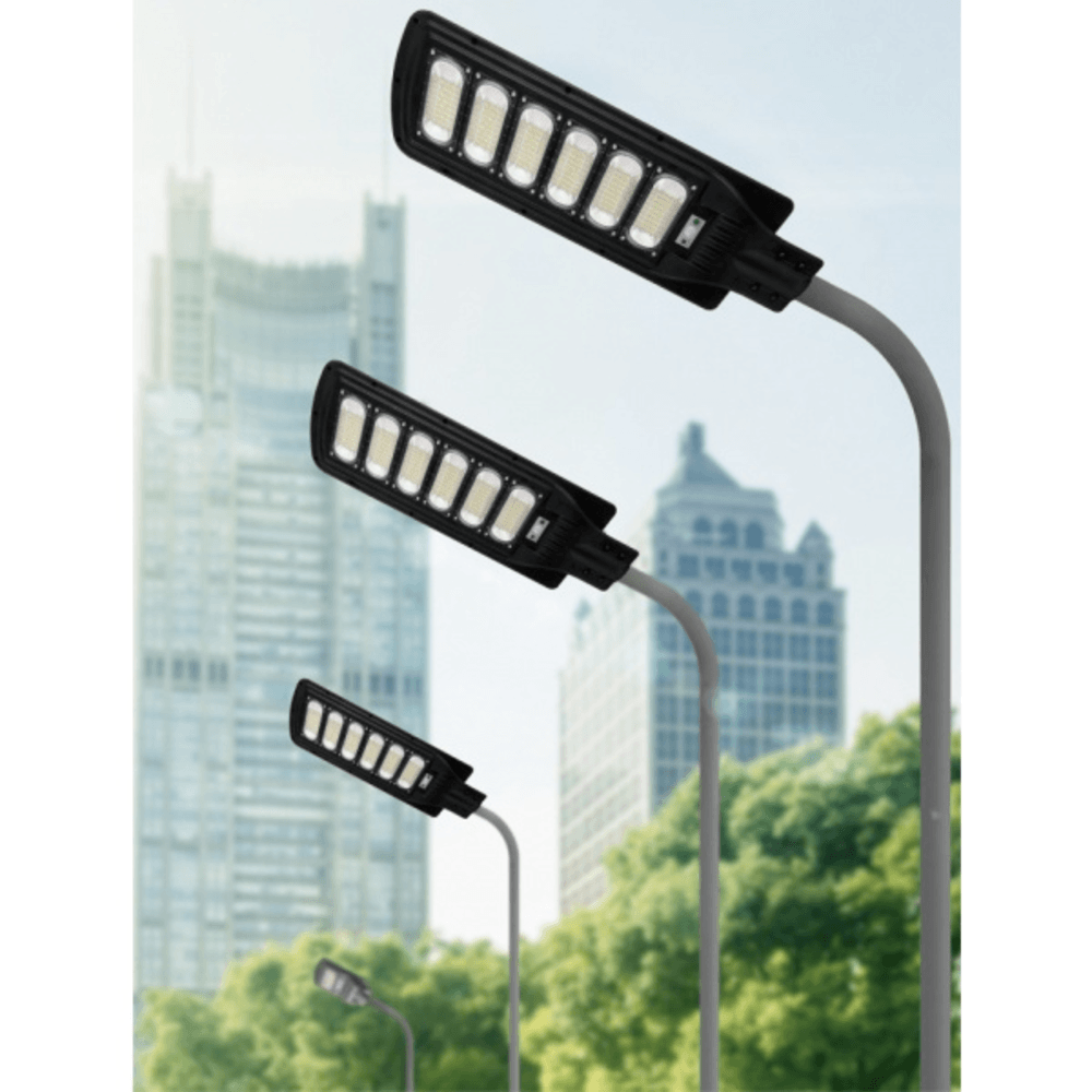 EILON โคมไฟถนนโซลาร์เซลล์ 300W รุ่น E300W แสงเดย์ไลท์ |GlobalHouse