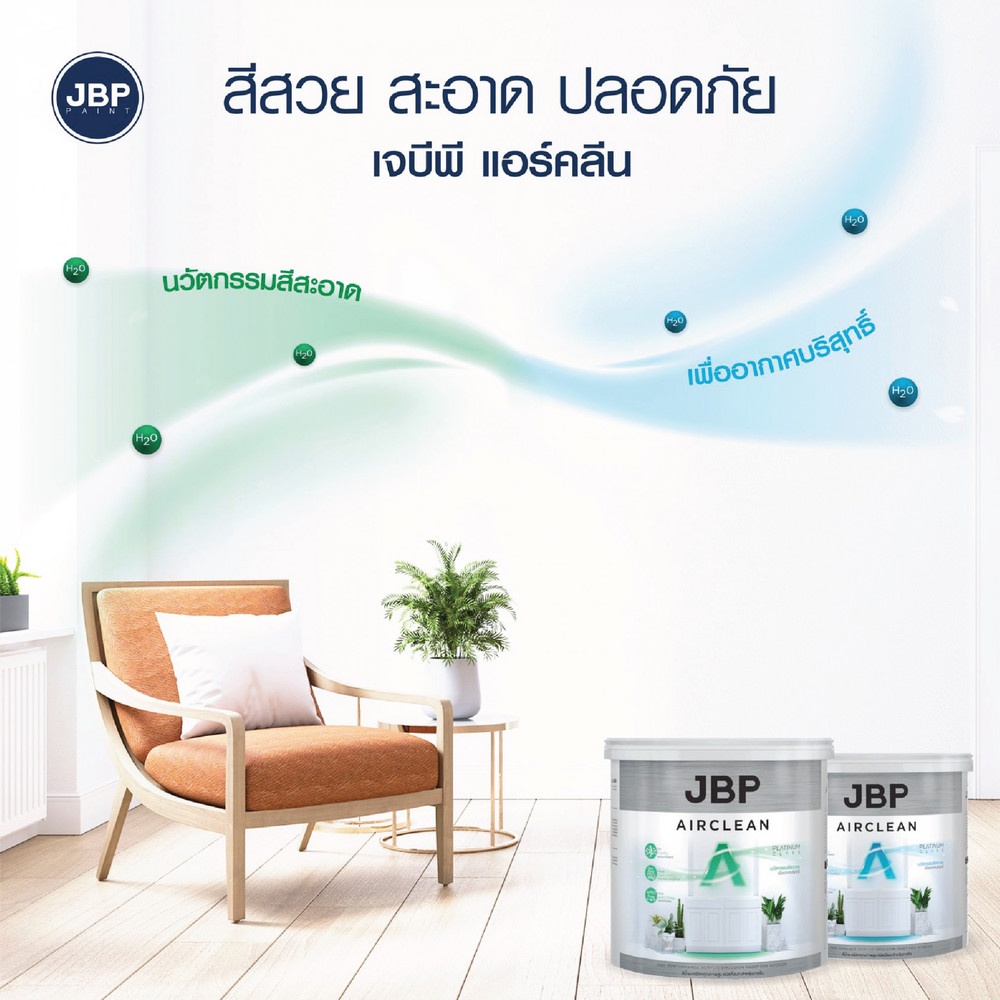 JBP สีน้ำทาภายใน Airclean SH BASE A 2.5 กล |GlobalHouse