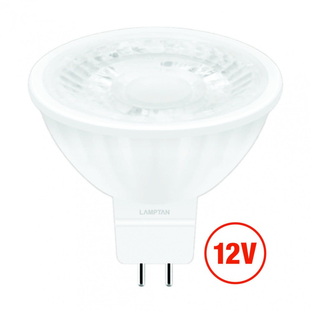 LAMPTAN หลอดไฟ LED MR16 BEAM 5W 12V แสงวอร์มไวท์ |GlobalHouse