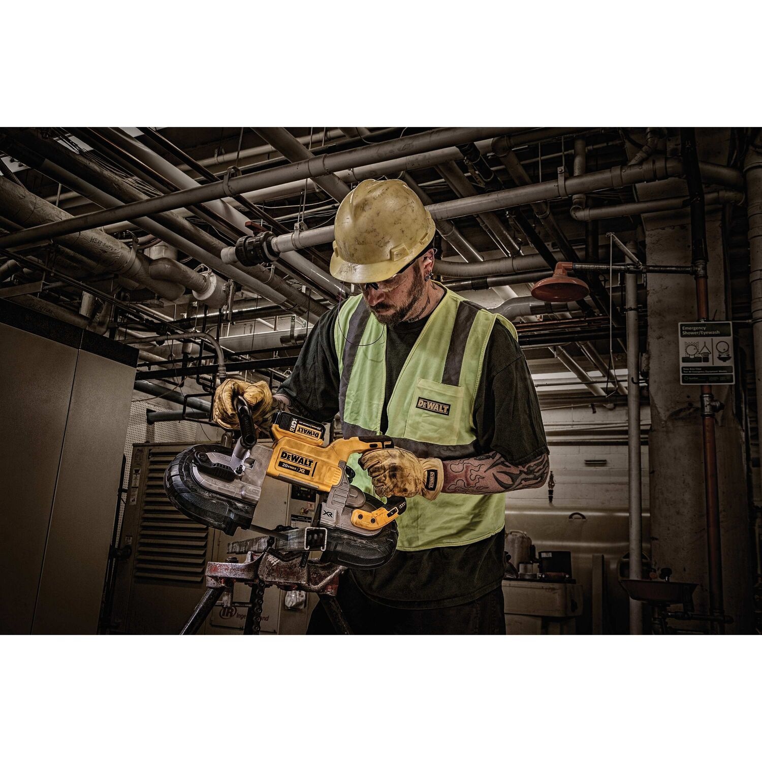 DEWALT เลื่อยสายพานไร้สายไร้แปรงถ่าน 18V(20V Max) DCS374N-KR |GlobalHouse