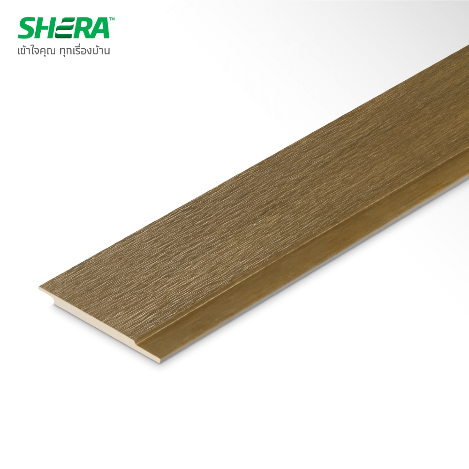 เฌอร่า ไม้ฝาสเปลนดิด รุ่นฟอเรสต้า ลายเสี้ยน 1.0x15x300ซม. สี |GlobalHouse