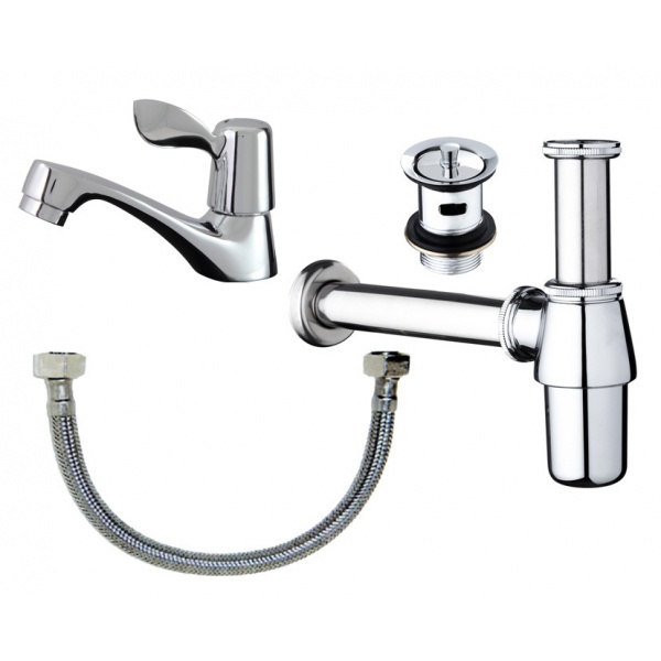 Karat Faucet ชุดเซ็ทก๊อกเดี่ยวอ่างล้างหน้า รุ่น KFA-002-100 |GlobalHouse