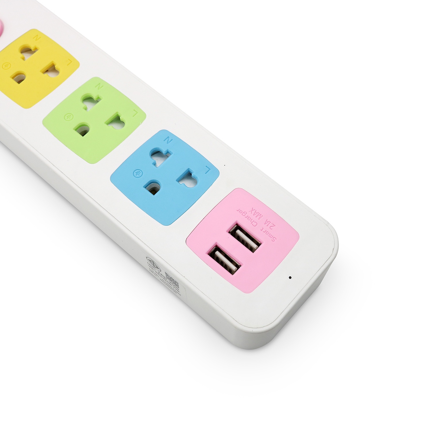 รางปลั๊กไฟ 3 ช่อง 1 สวิตซ์ 2 USB VOX CANDY F5STB-CHM1-1322 |GlobalHouse