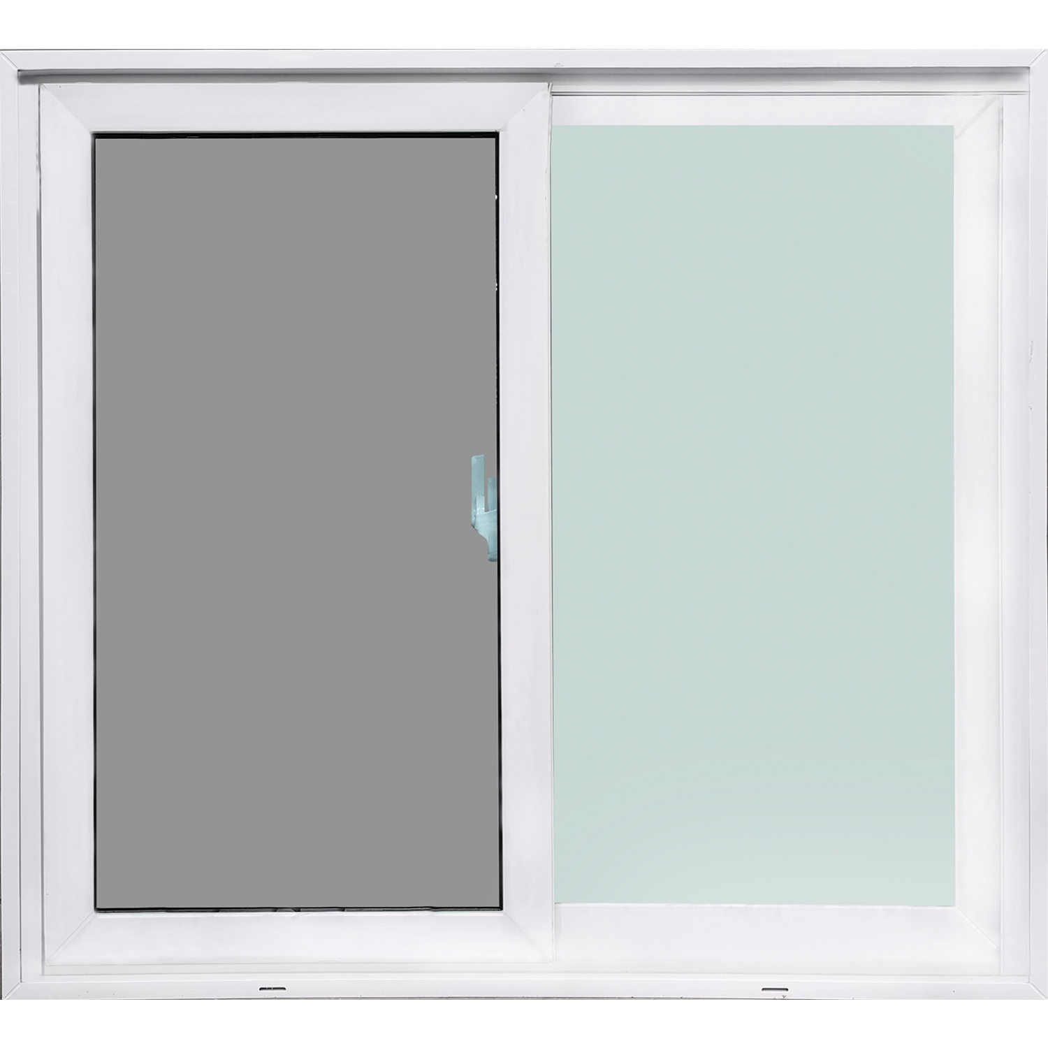 WINDOW ASIA (ECO 60-100) uPVC หน้าต่างบานเลื่อน SS 120X110 ซ |GlobalHouse