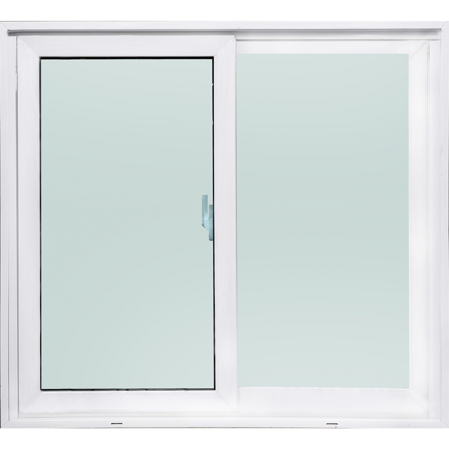 WINDOW ASIA ECO 60-100 uPVC หน้าต่างบานเลื่อน SS 100X100 ซม. |GlobalHouse