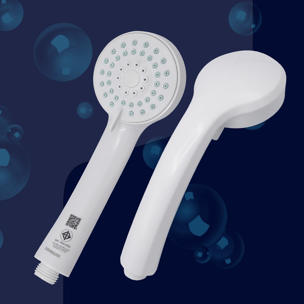 DONMARK ฝักบัวอาบน้ำสีขาวพร้อมสาย ปรับน้ำได้ 3 ระดับ รุ่น CD |GlobalHouse