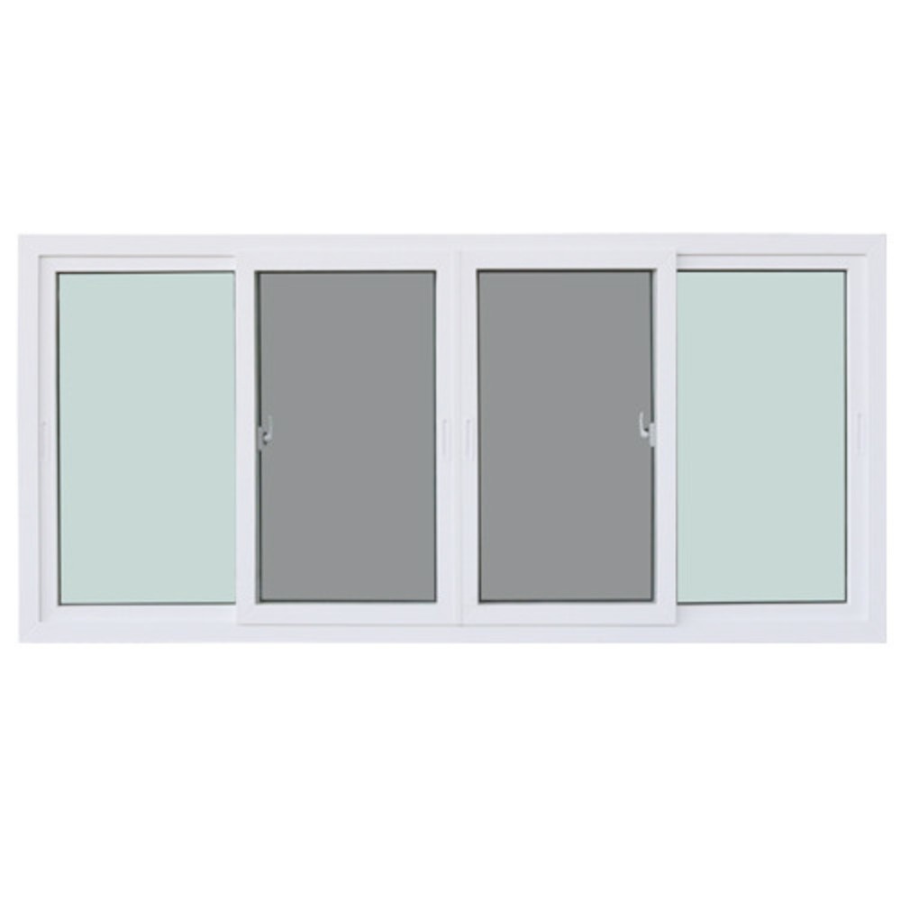 WINDOW ASIA (10MAX) UPVC หน้าต่างบานเลื่อน SSSS 240X110 ซม. |GlobalHouse