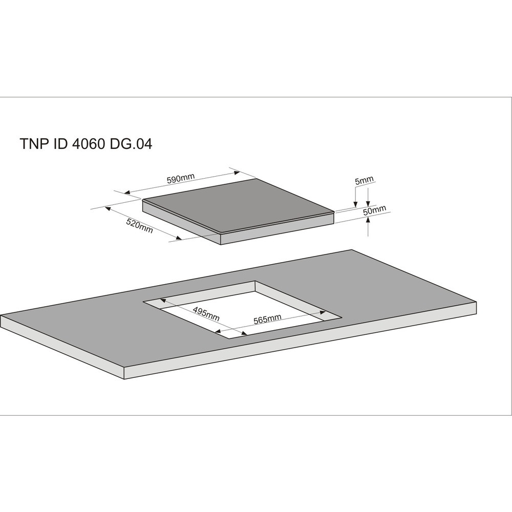 TECNOPLUS ชุดเช็ทเครื่องดูดควัน TNP ID4060 DG+TNP HDS 6048 M |GlobalHouse