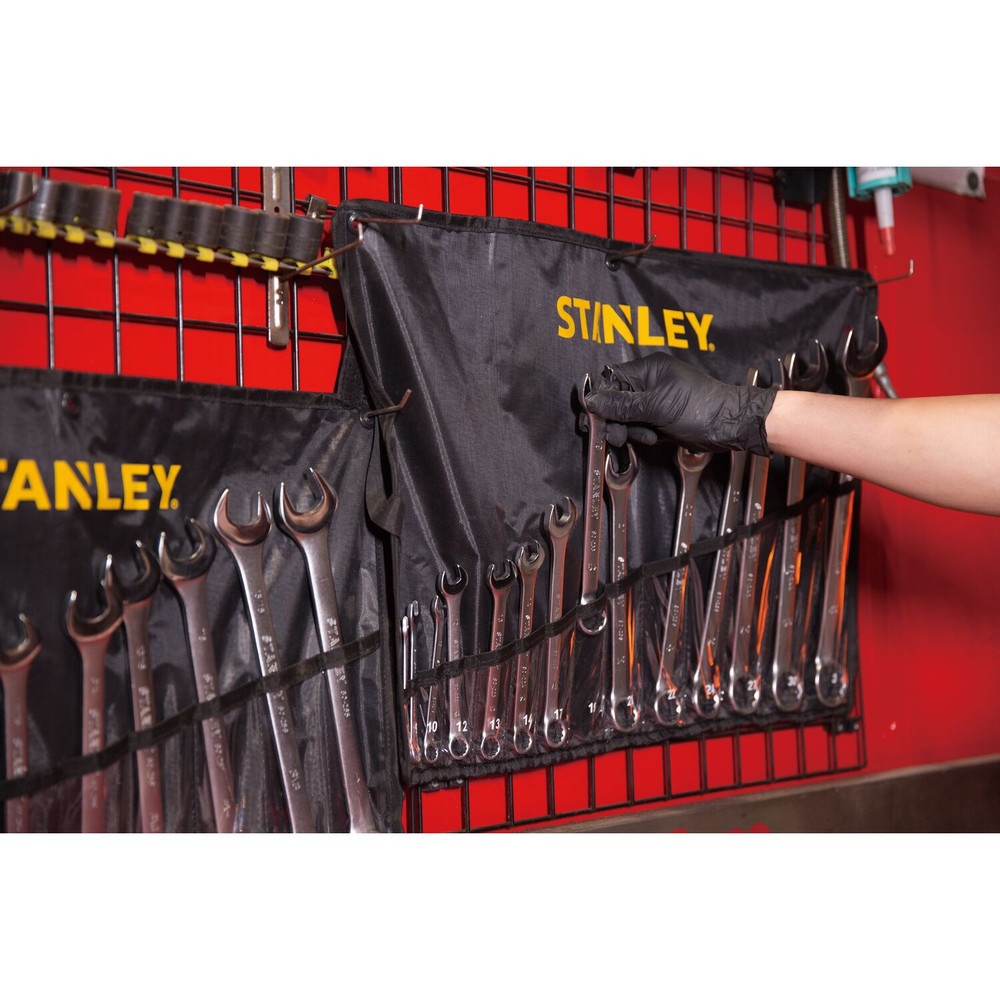 STANLEY ชุดประแจแหวนข้าง ปากตาย 14 ชิ้น รุ่น STMT80944-8 +ซอ |GlobalHouse