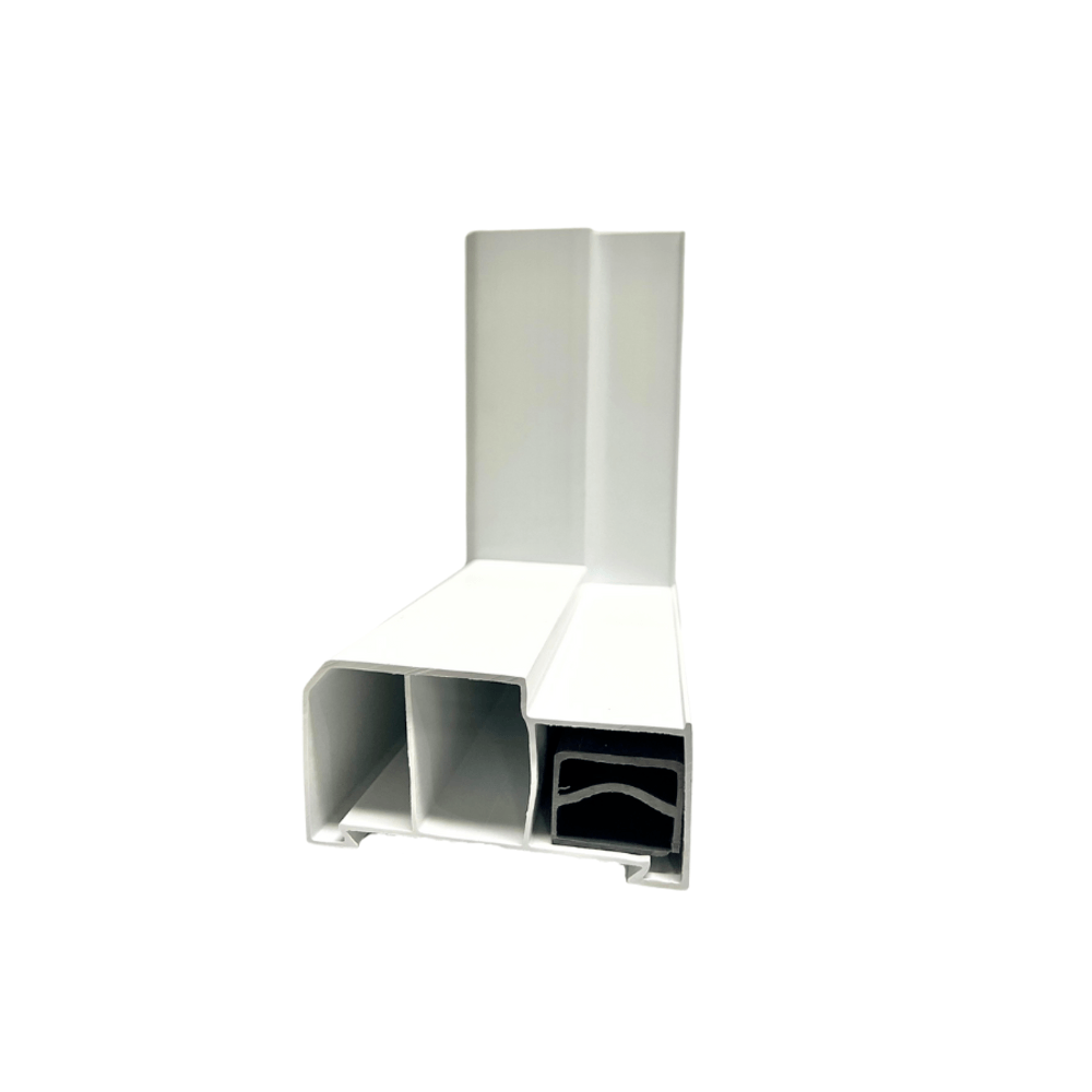 PEOPLE วงกบประตู UPVC แบบน๊อคดาว์น (2x4) 80x200ซม. สีขาว |GlobalHouse