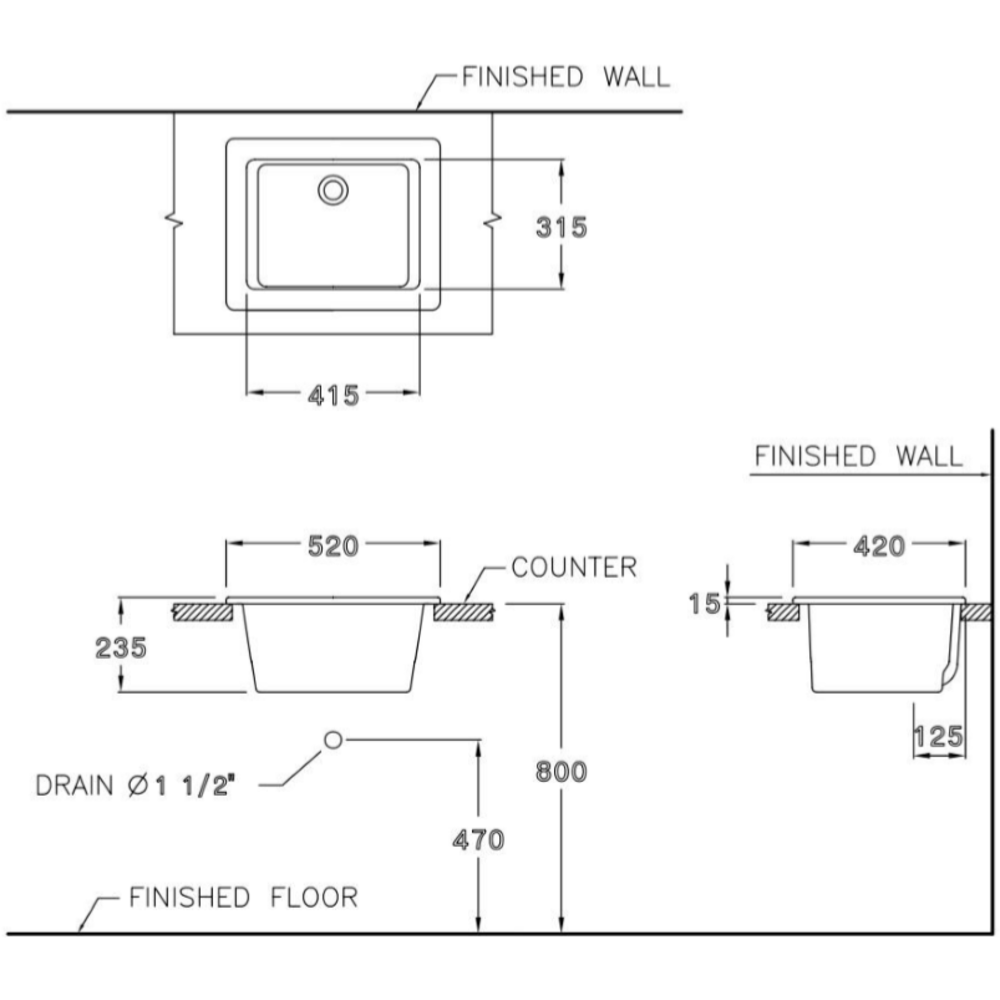Cotto อ่างอเนกประสงค์ รุ่น 20C5201 |GlobalHouse