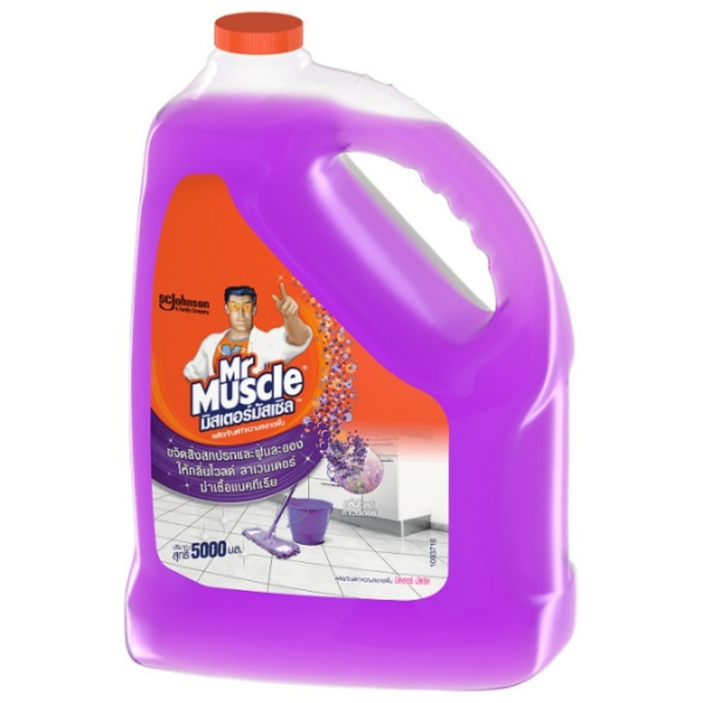 MR.MUSCLE น้ำยาทำความสะอาดพื้น มัสเซิลเกลด ลาเวนเดอร์ ขนาด 5 |GlobalHouse