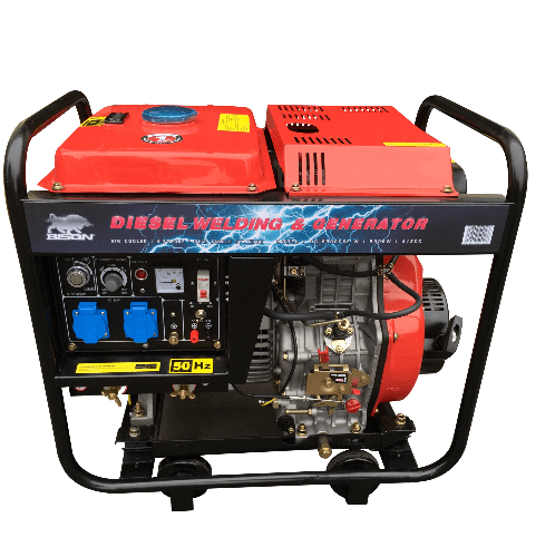 เครื่องปั่นไฟดีเซล 5000W DG-6500CXE-W พร้อมเชื่อม