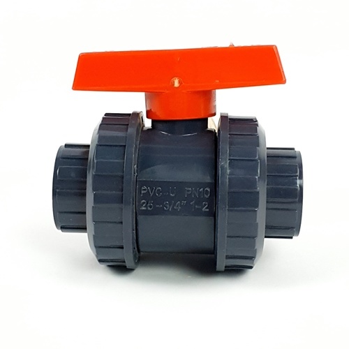 ERA บอลวาล์วยูเนี่ยนสองทางพีวีซี แบบเกลียว 3/4”(20) รุ่น UTB |GlobalHouse