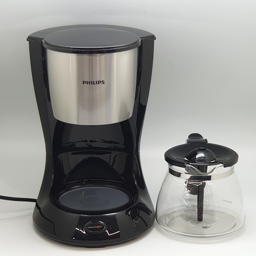 PHILIPS เครื่องต้มกาแฟ HD7457 สีดำ ชงกาแฟอร่อย เข้มข้น