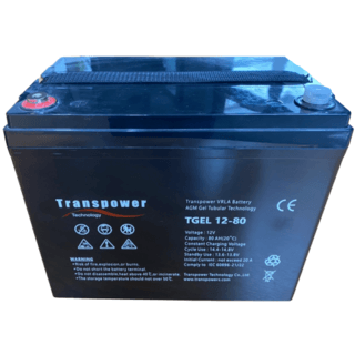 Transpower แบตเตอรี่ 12V 100A รุ่น TGEL12-100 สีดำ N. |GlobalHouse