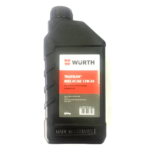 น้ำมันเครื่องจักรยานยนต์ BIKE 4S 15W-50 WURTH - ราคาพิเศษ!