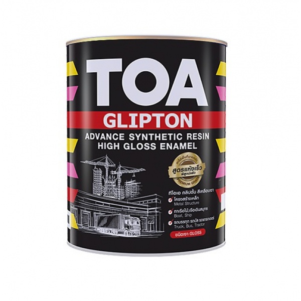 TOA Gliptan #G588 สีเขียว 1 กิโลกรัม สีสวย เงางาม