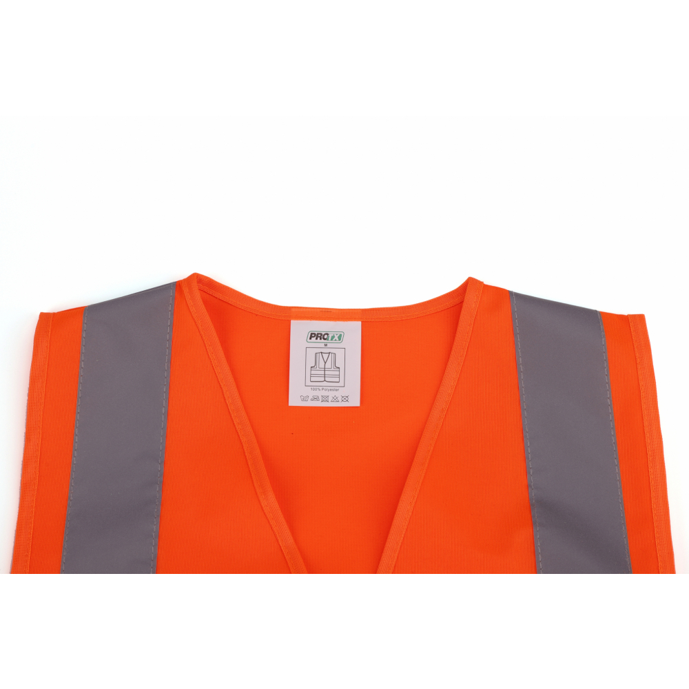 Protx เสื้อจราจรสะท้อนแสง 3แถบ ขนาดM รุ่น1ZC-006-M สีส้ม |GlobalHouse