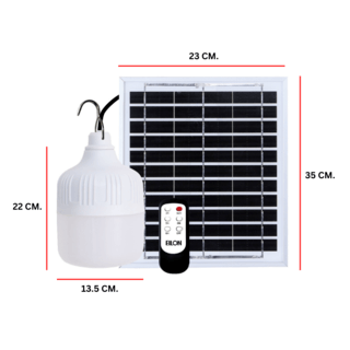 EILON หลอดไฟโซลาร์เซลล์ไล่ยุงแบบพกพา 200W รุ่น EYJB-T200W- 6 |GlobalHouse