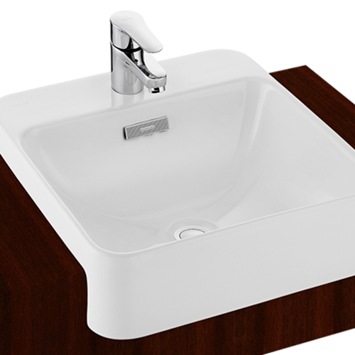 American Standard อ่างล้างหน้าฝังครึ่งเคาน์เตอร์ รุ่น อะคาเซ |GlobalHouse