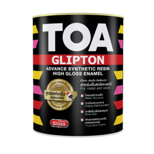 ทีโอเอ กลิปตั้น สีพิวเตอร์ เคลือบเงา #G687 คุณภาพสูง