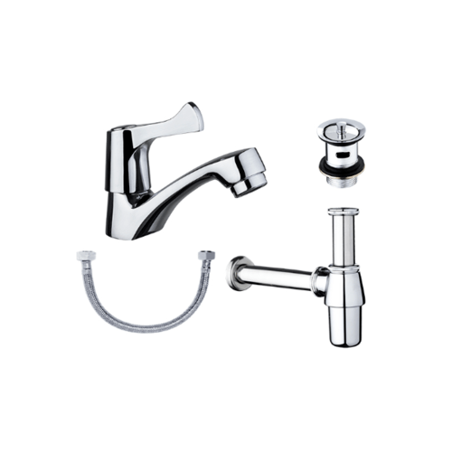 Karat Faucet ก๊อกอ่างล้างหน้าทองเหลือง รุ่น KFA-003-100B หรูหรา ทนทาน