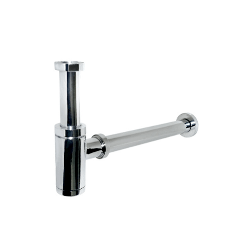 ชุดท่อน้ำทิ้งทองเหลือง DONMARK D09 หนาพิเศษ ก้านชาร์ป 12 นิ้ว